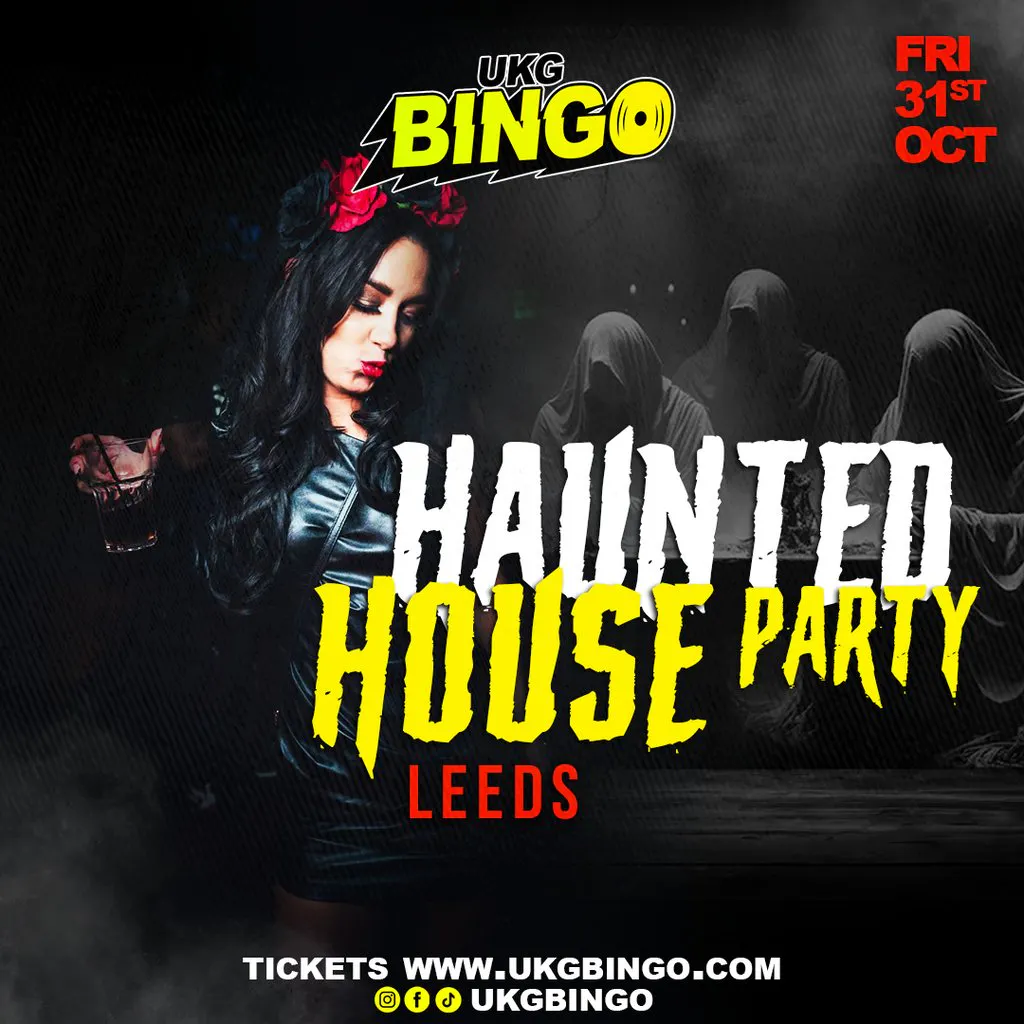 UKG BINGO Fri 31st October Leeds Halloween Special | The Warehouse ...