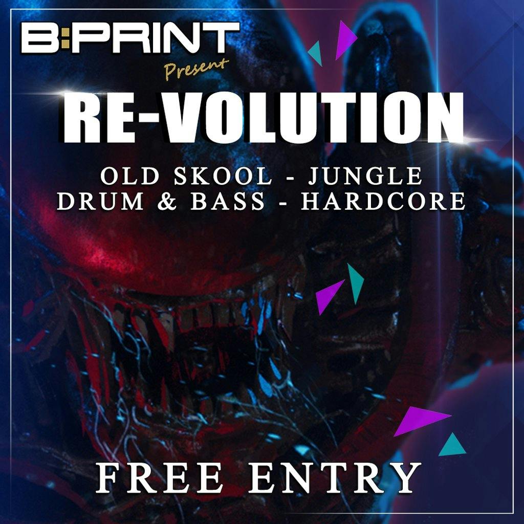 Free Old Skool Event - RE-VOLUTION | Six's Club Bedford Sat 03 August 2024