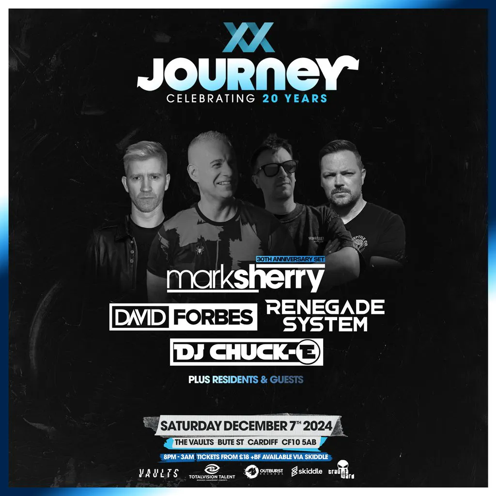 Tickets: Journey XX - Mark Sherry, David Forbes, Renegade System, Chuck ...
