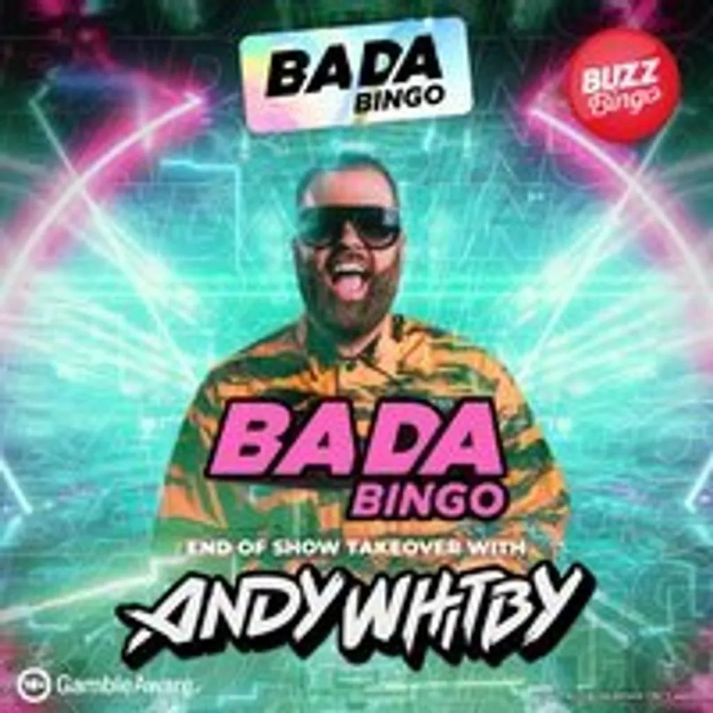 Bada Bingo Feat Andy Whitby | Irvine 6/12/25 | Buzz Bingo Irvine Irvine ...