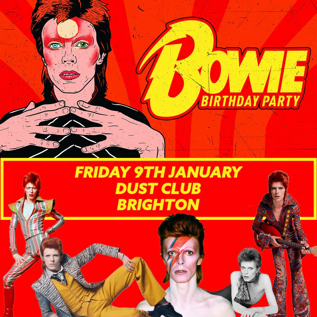 David Bowie's Birthday Party (Brighton) | Dust Brighton Brighton Fri 09 ...