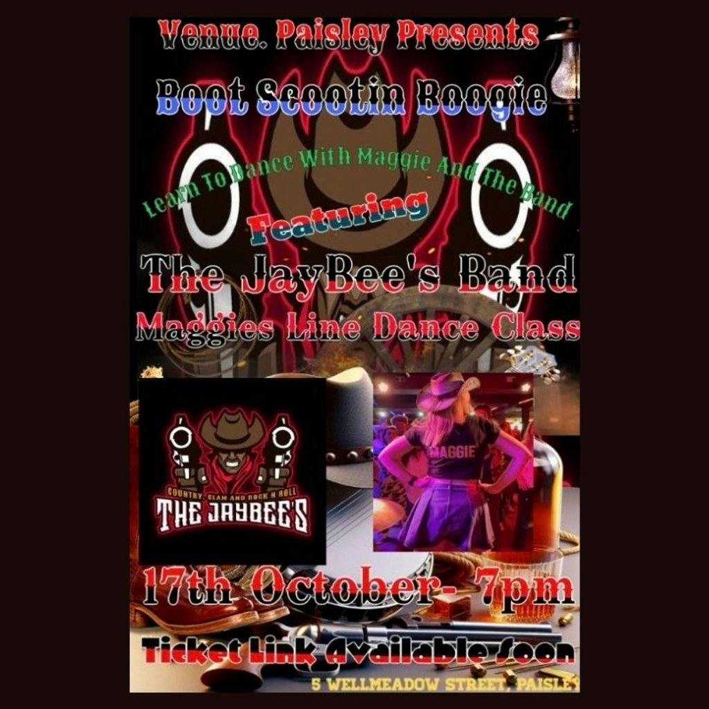 Line Dancing in Paisley with Maggies and The Jaybees Band | Venue ...