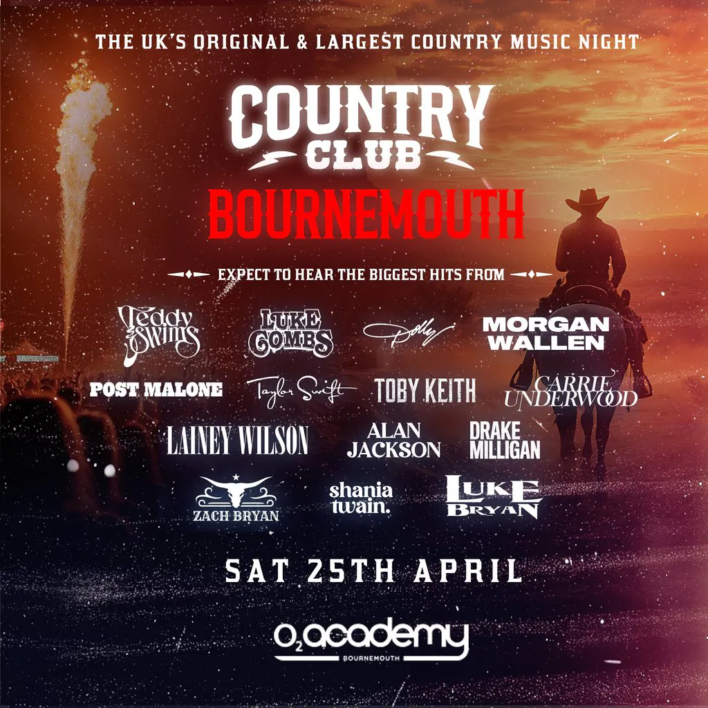 Tickets: Country Club - Country Music Festival - Bournemouth | O2 ...