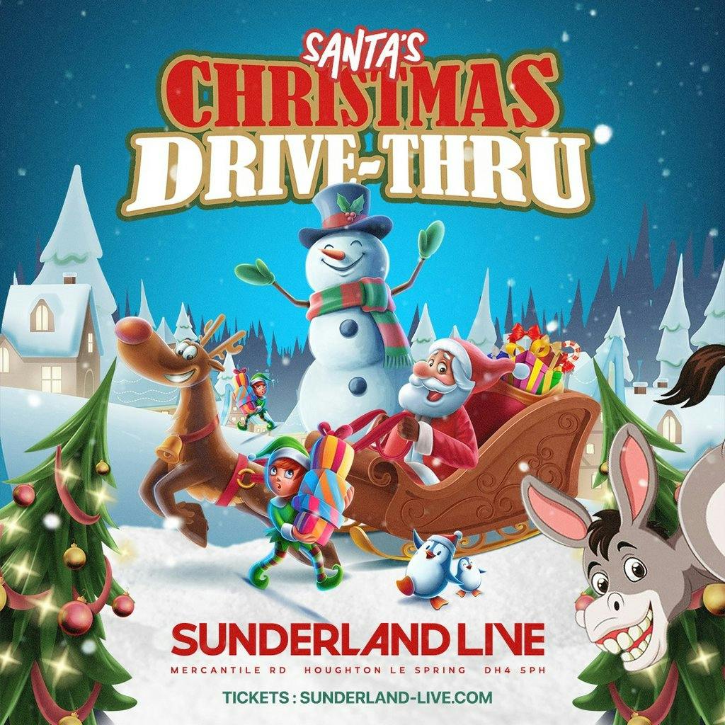 Santa's Christmas Drive Thru | Sunderland Live Houghton-le-Spring Sat ...