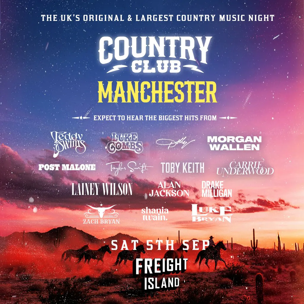 Tickets: Country Club - Outdoor Country Music Festival - Manchester ...
