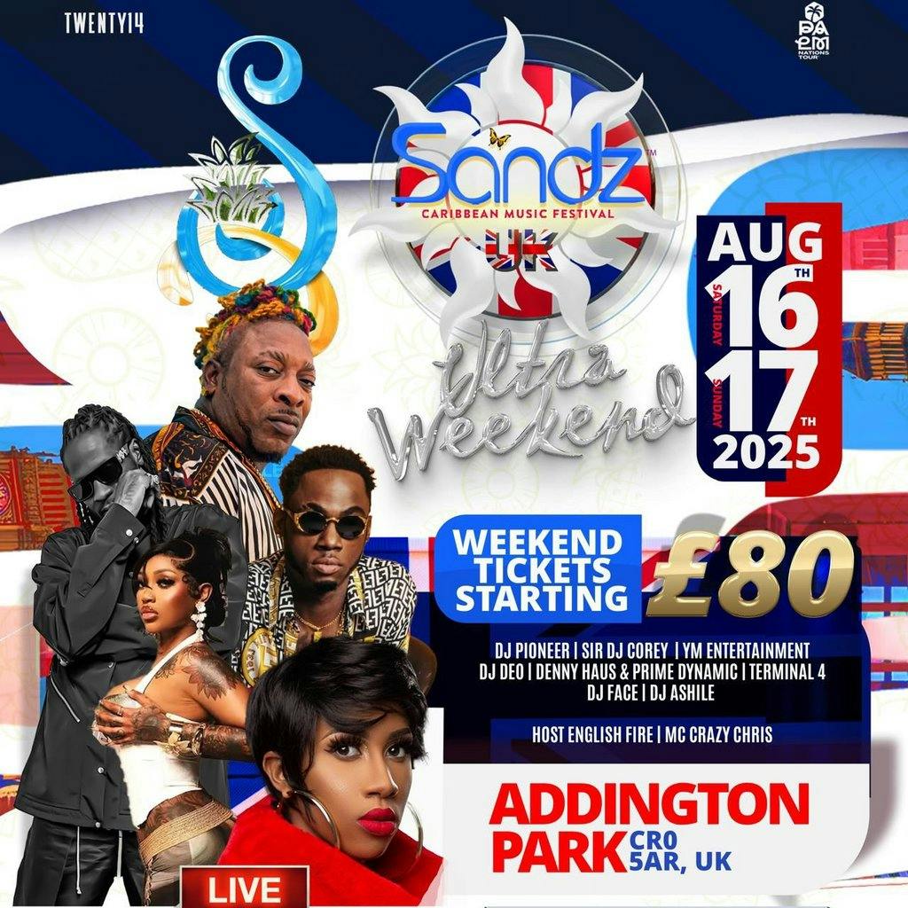 Soakd Pineapple X SANDZ Ultra Weekend | London Croydon Sat 16 August 2025