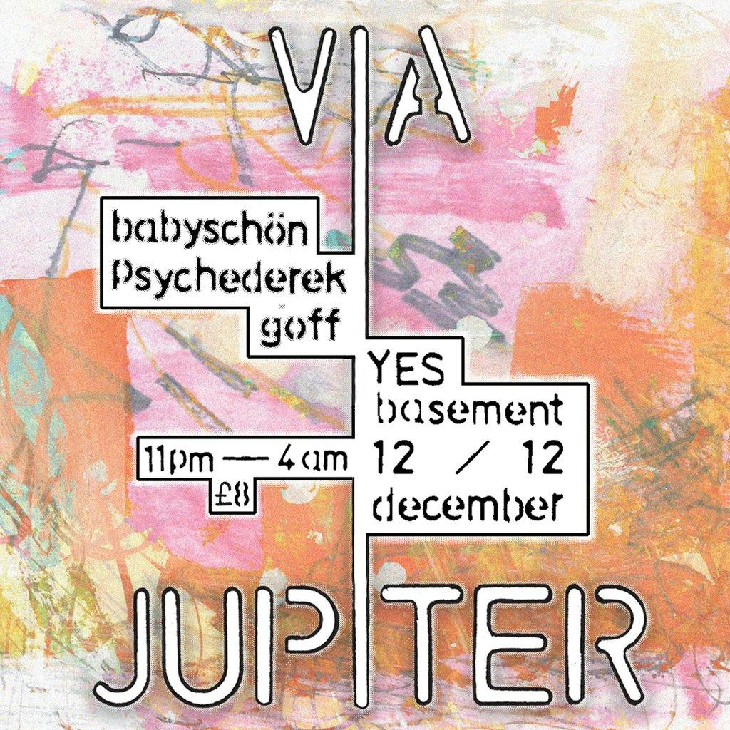 Tickets: Via Jupiter | YES Basement Manchester Fri 12 December 2025