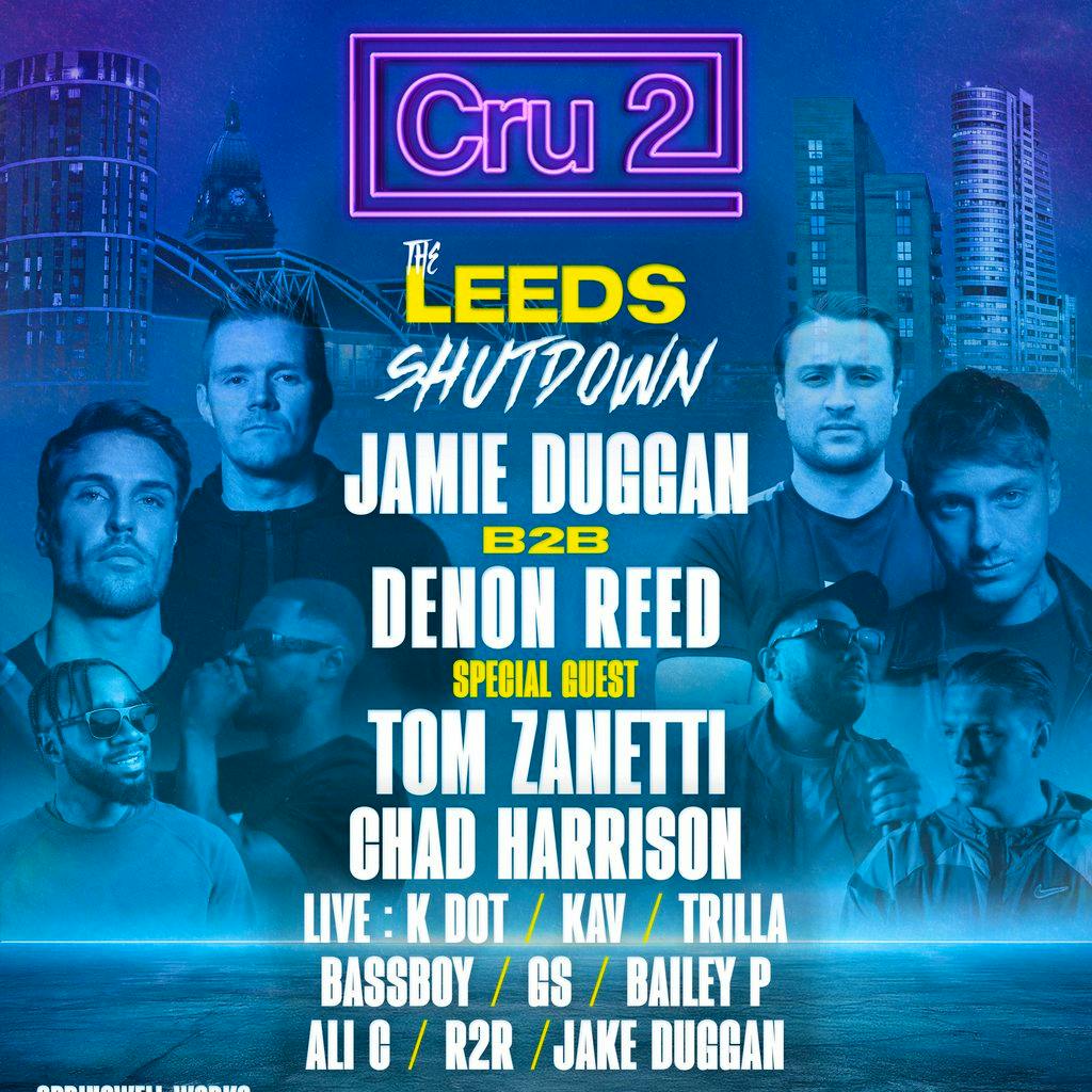 Cru2: The Leeds Shutdown | Springwell Brewery Leeds Sat 16 August 2025