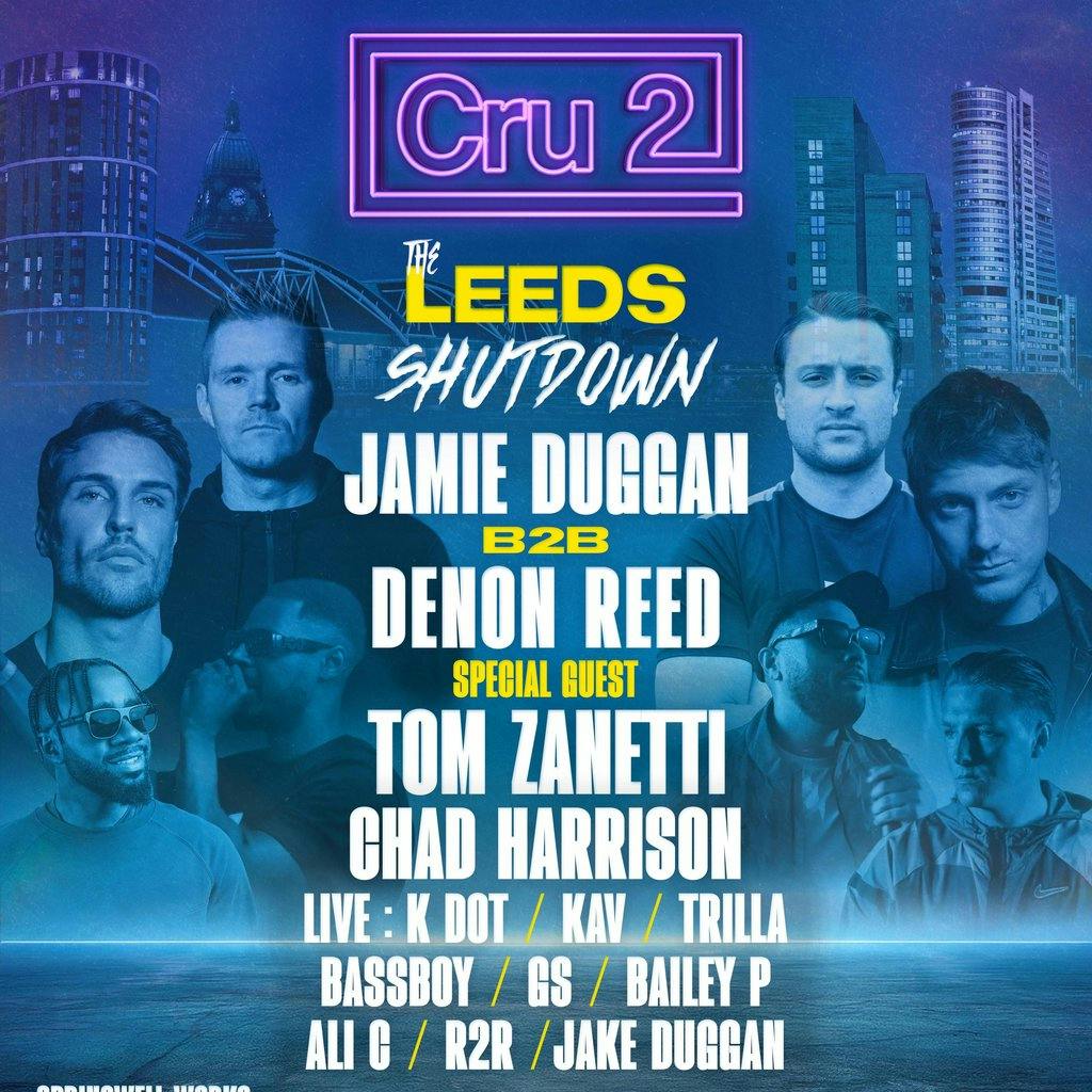 Cru2: The Leeds Shutdown | Springwell Brewery Leeds Sat 16 August 2025