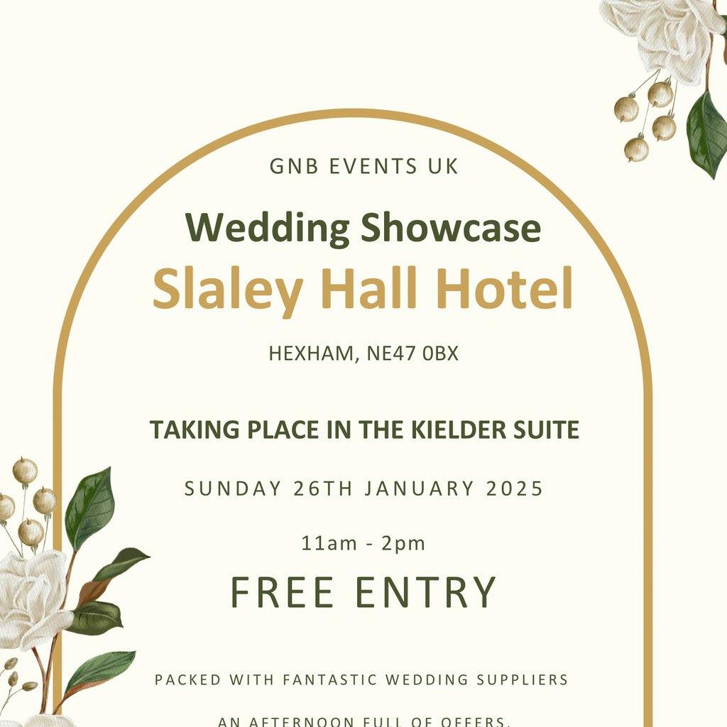 GNB Wedding Showcase Slaley Hall | Slaley Hall Hotel Hexham Sun 26 ...