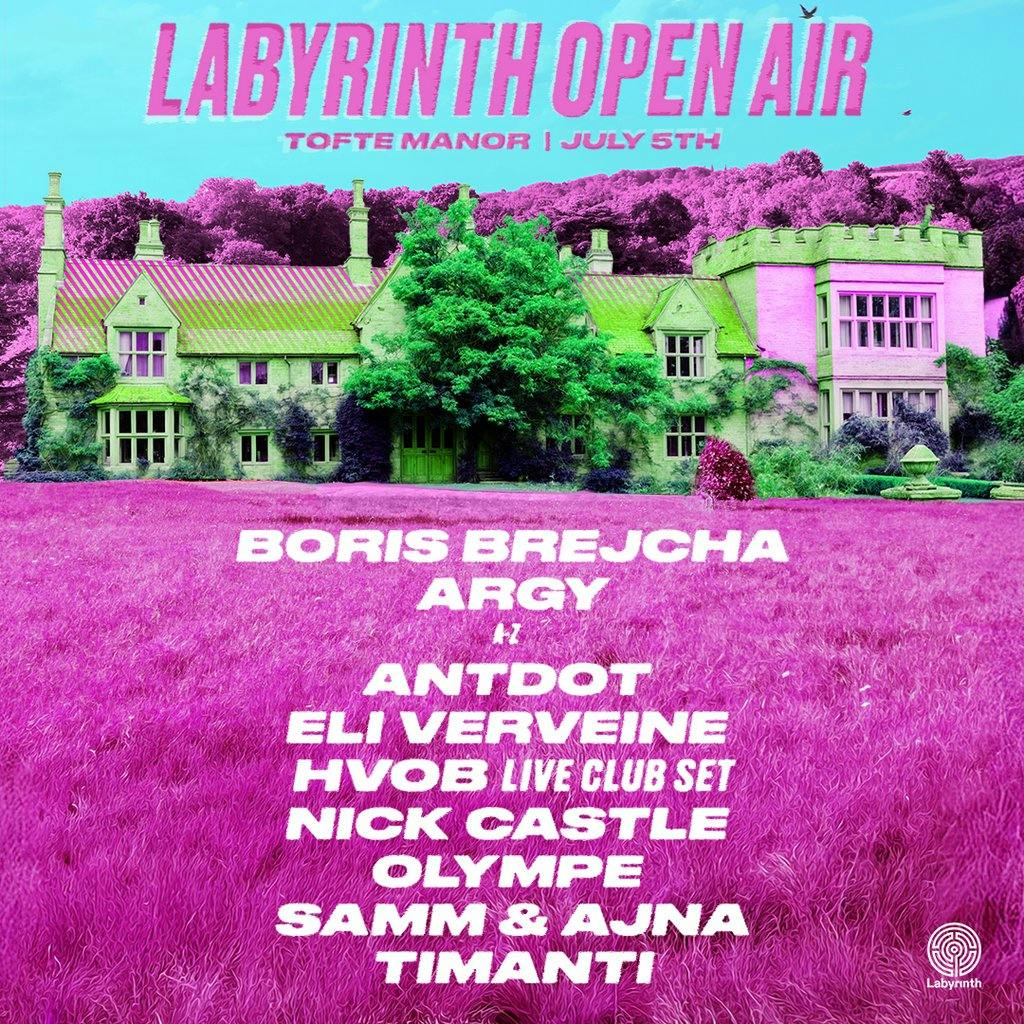 Labyrinth Open Air: Boris Brejcha, Argy, HVOB & more | Tofte Manor ...