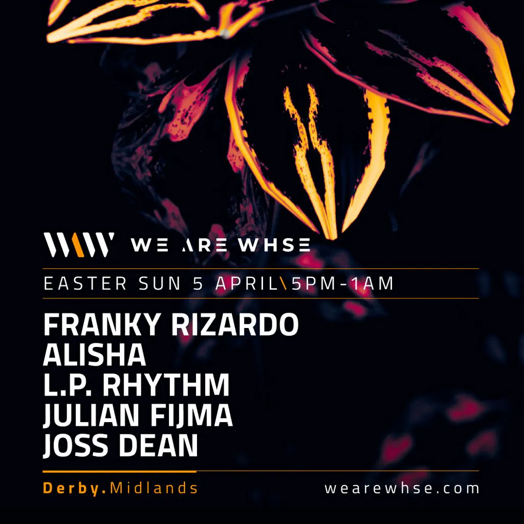 Tickets: We Are WHSE Presents: Easter Sunday with Franky Rizardo + more ...