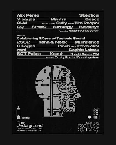 Tickets: 1985 Music Bristol x 20 Years of Tectonic Sound | The ...