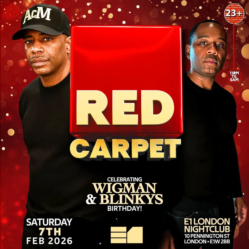 Red Carpet - Wigman & Blinky's birthday! | Unit 2, 110 Pennington St ...