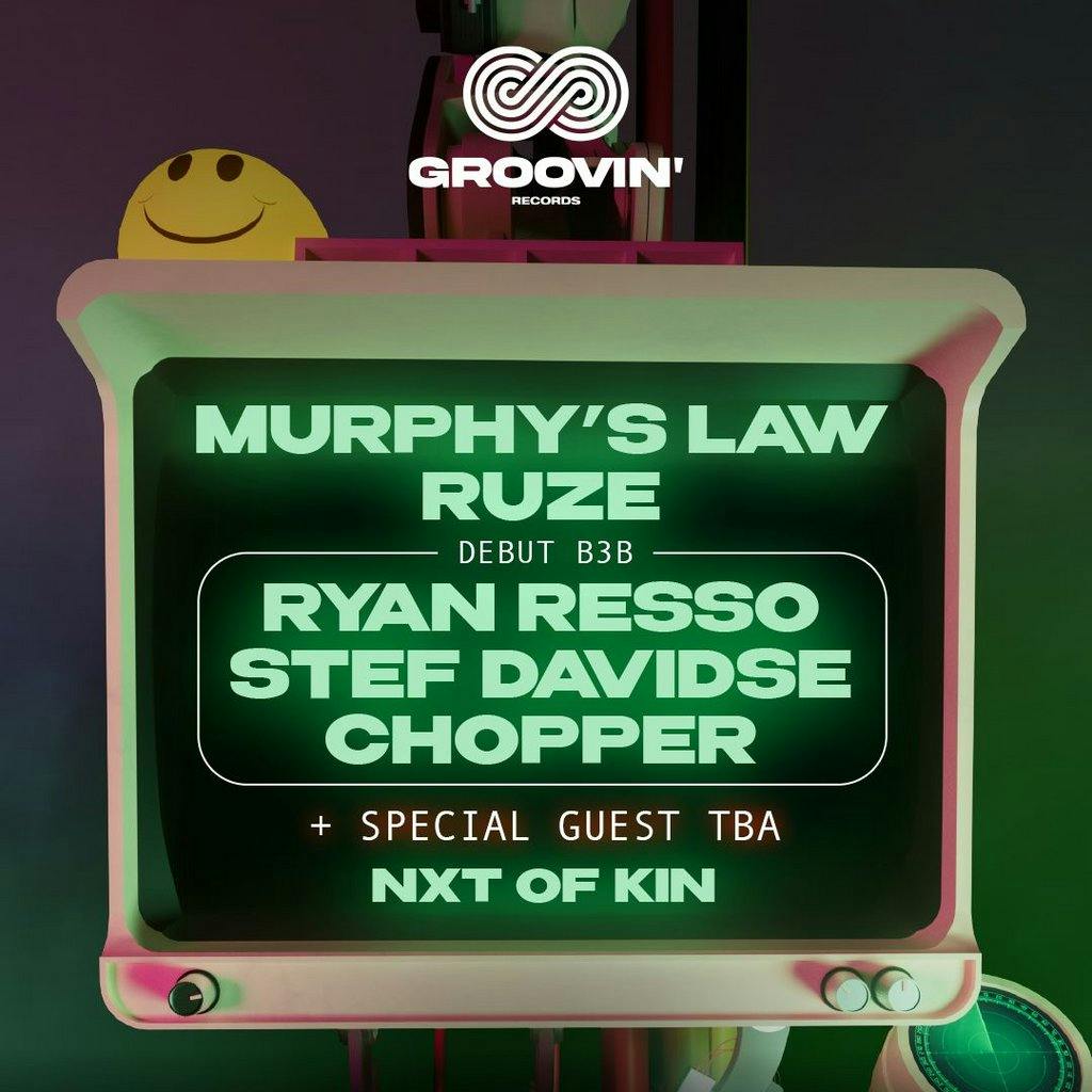 Groovin presents: Murphys Law, Ruze, Ryan Resso + more | The Warehouse ...