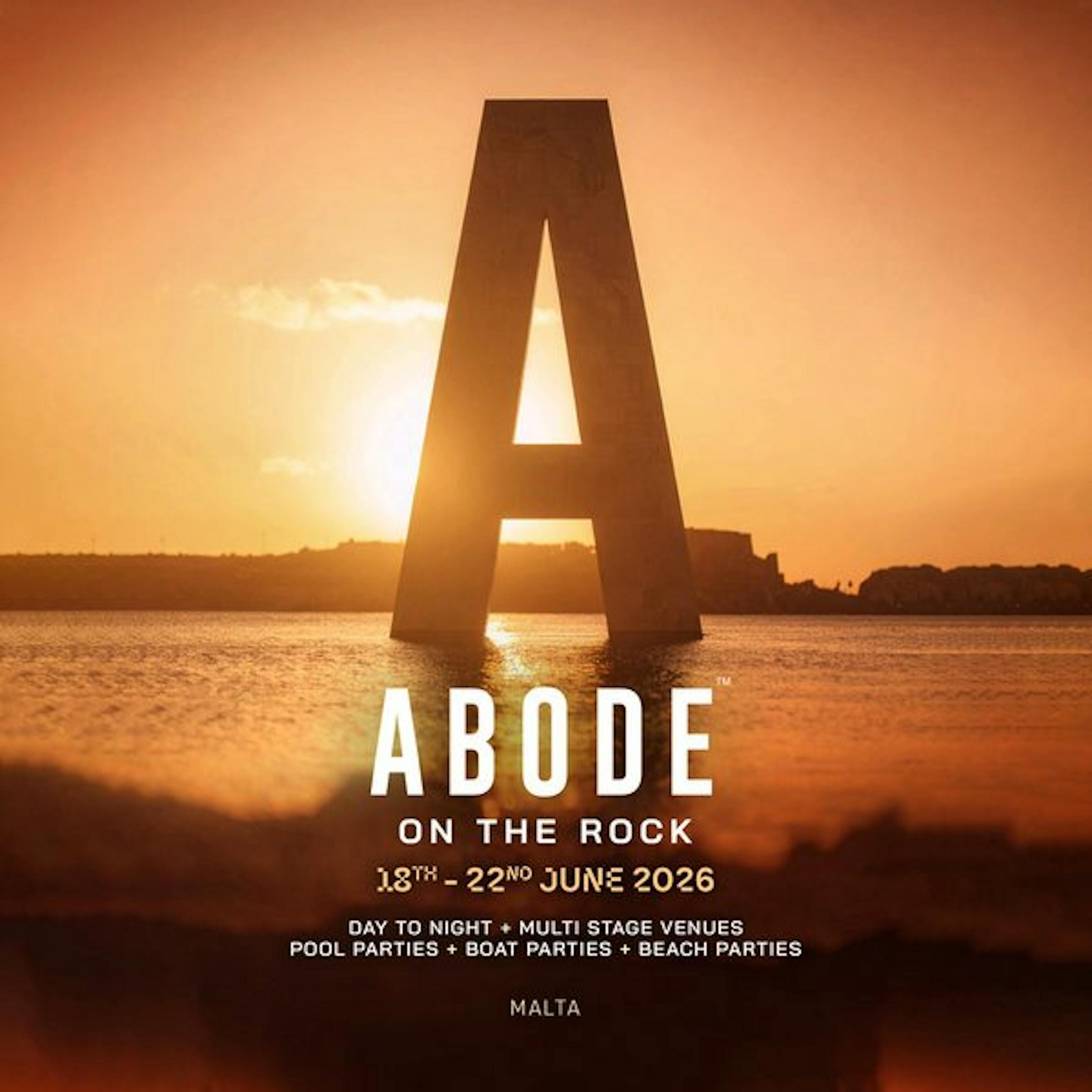 ABODE on the Rock 2026 | Tickets & Line Up | Skiddle