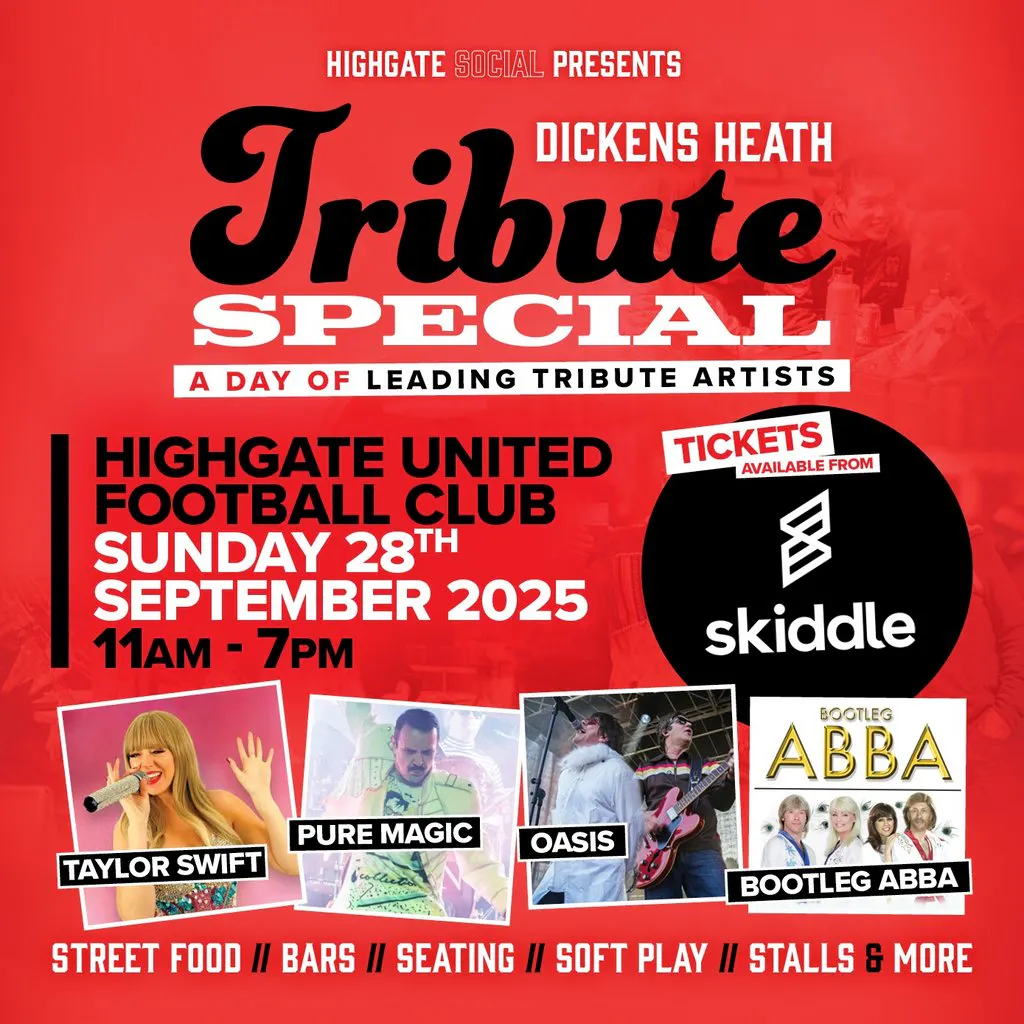 Dickens Heath Tribute Special | Highgate United FC Solihull Sun 28 ...