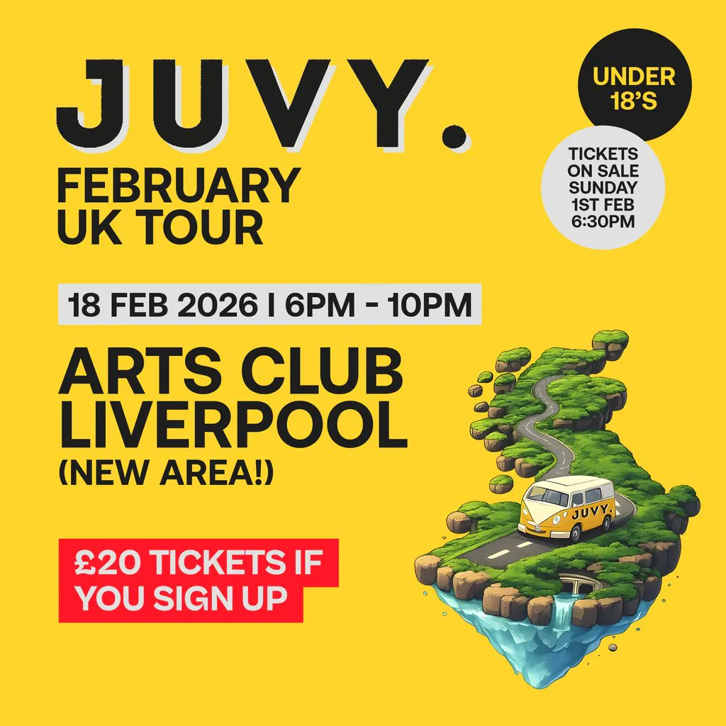 JUVY Under 18s - Feb Tour - Wednesday 18th February - LIVERPOOL | Arts ...
