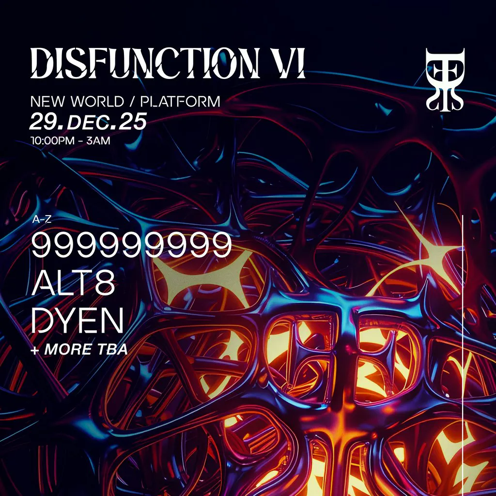 DISFUNCTION Vi | Platform Glasgow Glasgow Mon 29 December 2025