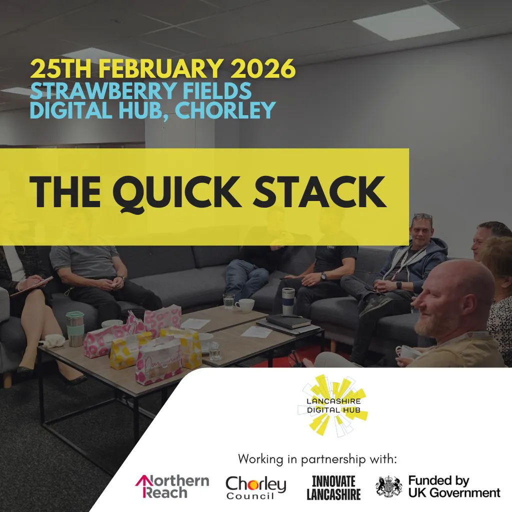 The Quick Stack is back! | Strawberry Fields Digital Hub Chorley Wed 25 ...