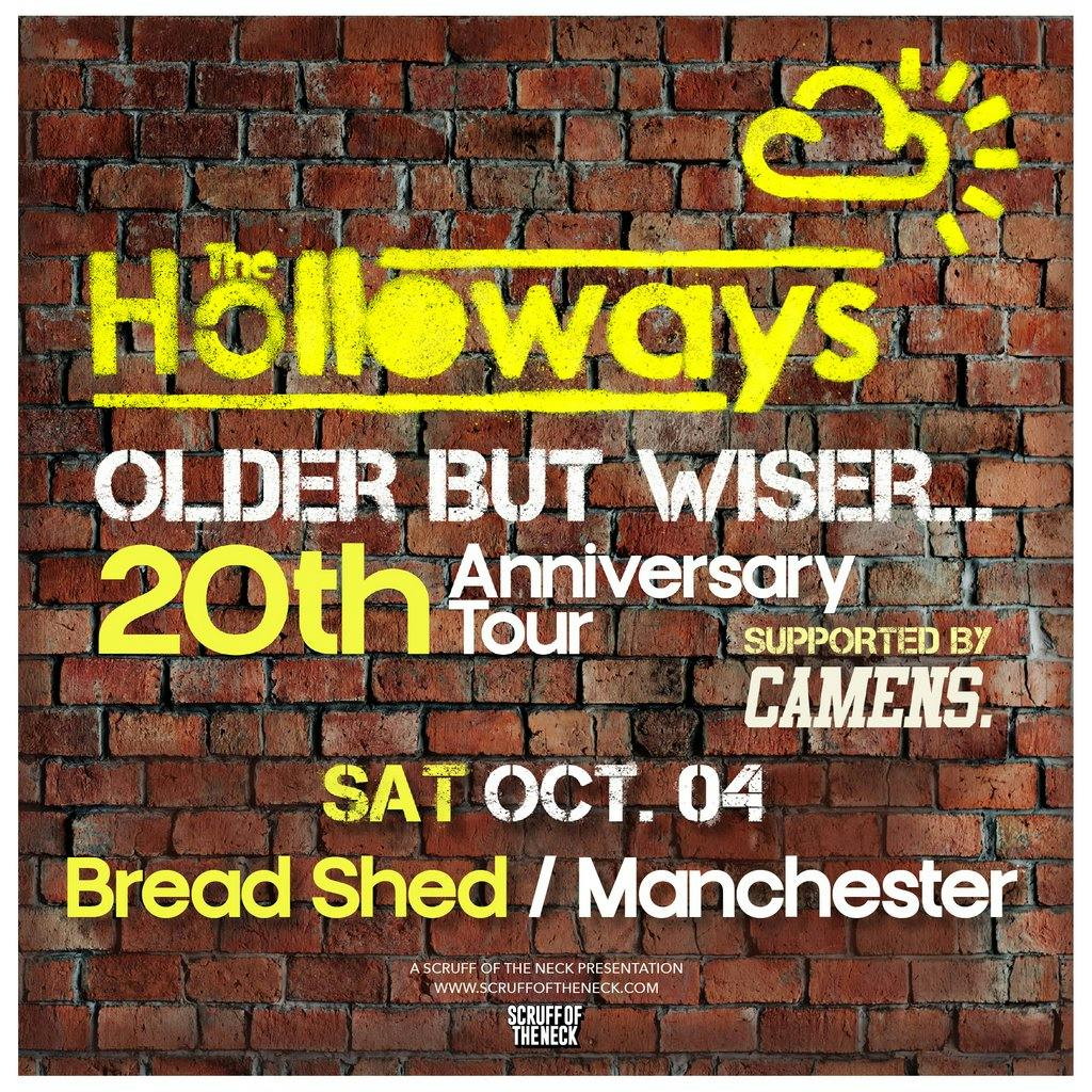Tickets: HOLLOWAYS - The Bread Shed, Manchester | The Bread Shed ...