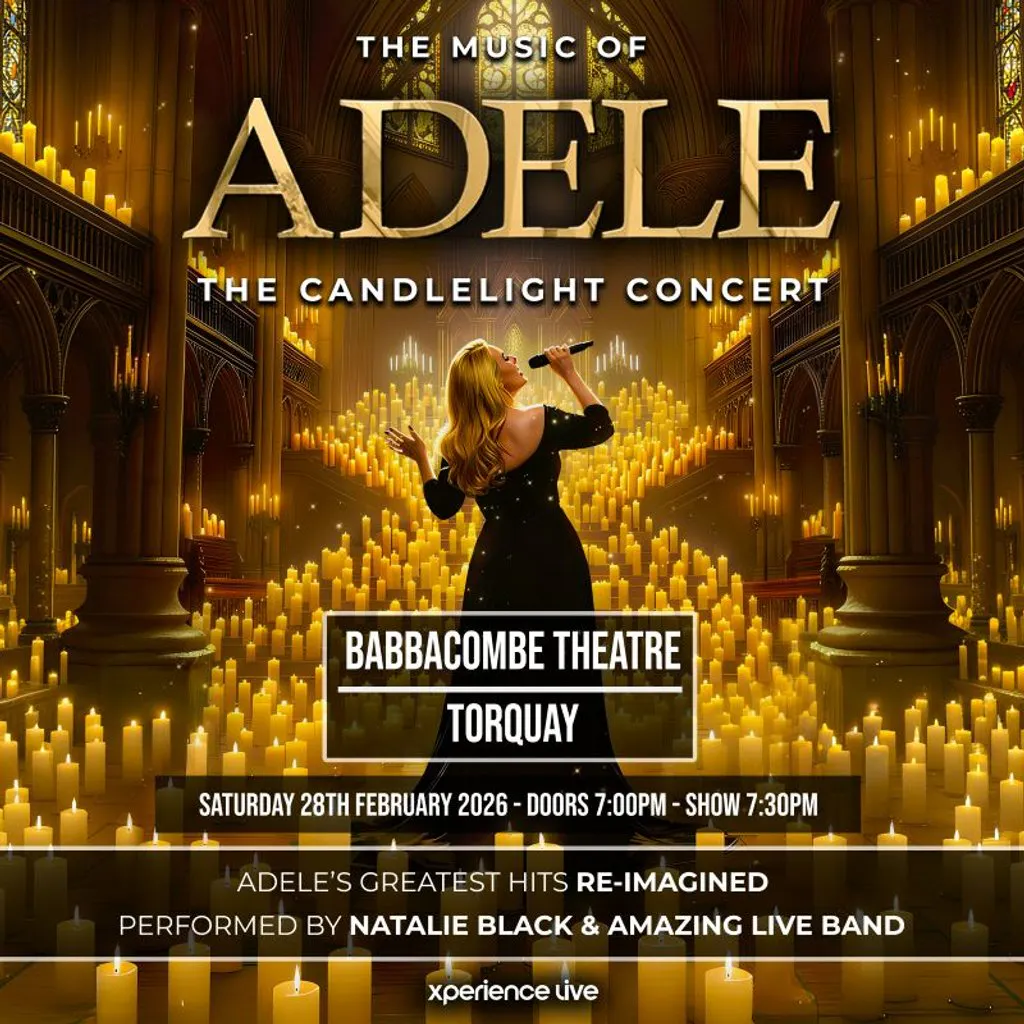 ADELE The Candlelight Concert | Babbacombe Theatre Torquay Sat 28 ...