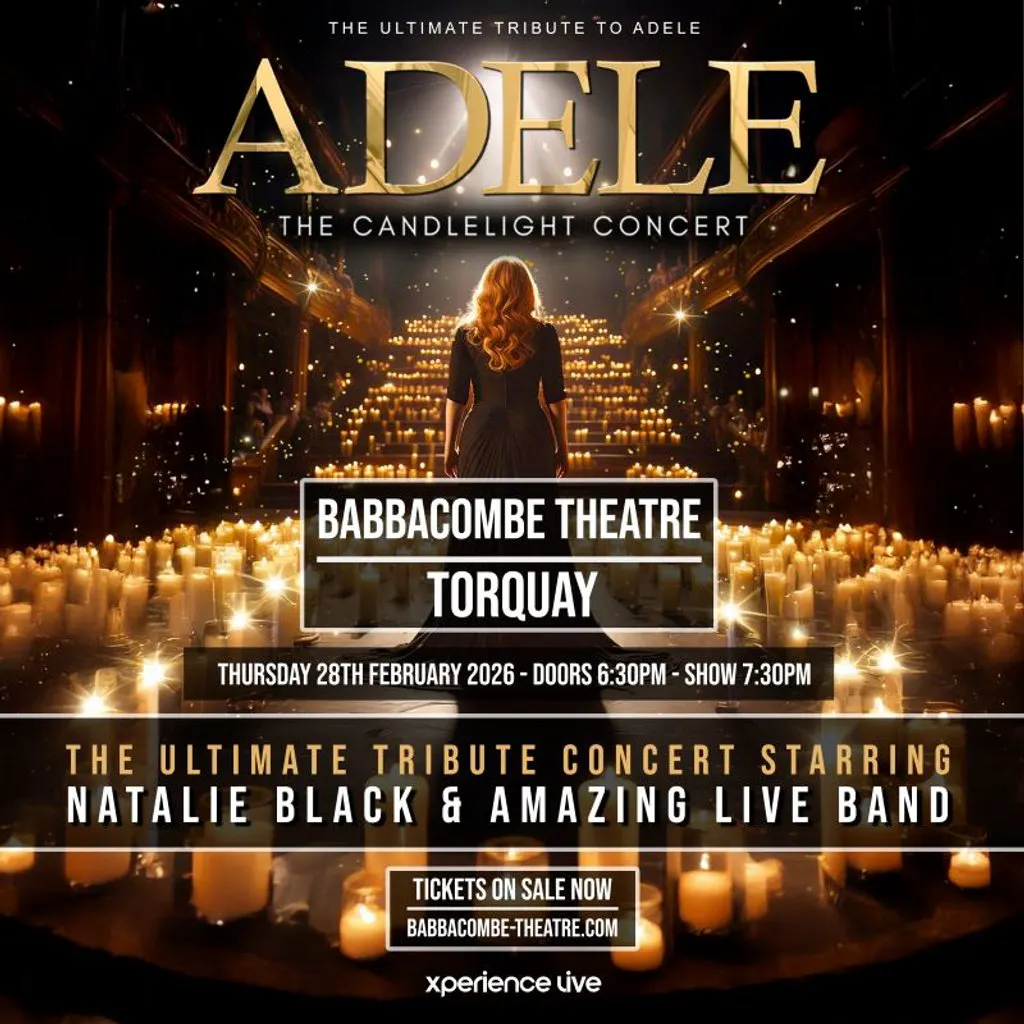 Tickets: ADELE The Candlelight Concert | Babbacombe Theatre Torquay Sat ...