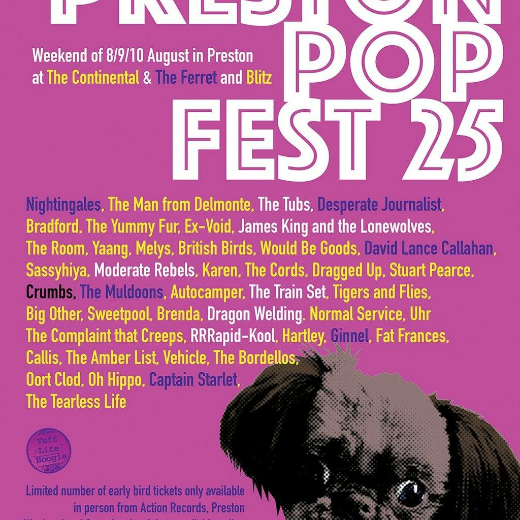 Preston Pop Fest | The Continental Preston Fri 08 August 2025