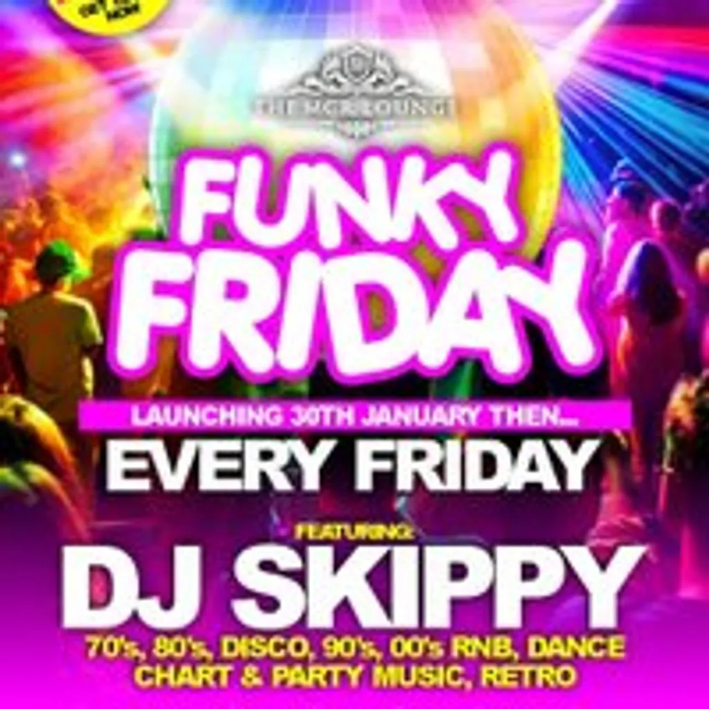 Funky Friday! | The Manchester Lounge Manchester Fri 20 February 2026
