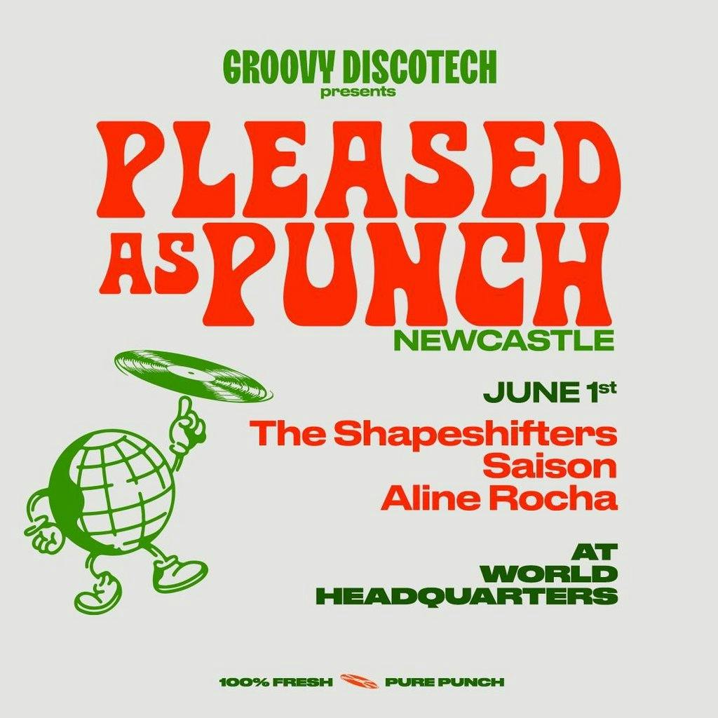 Groovy Disco Tech presents Pleased As Punch w/ The Shapeshifters ...