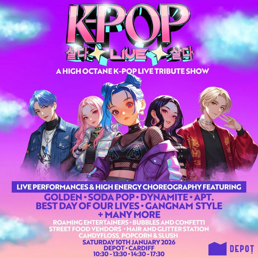 K-POP Live | DEPOT Cardiff | SOLD OUT!!! | Depot Cardiff Sat 10 January 2026