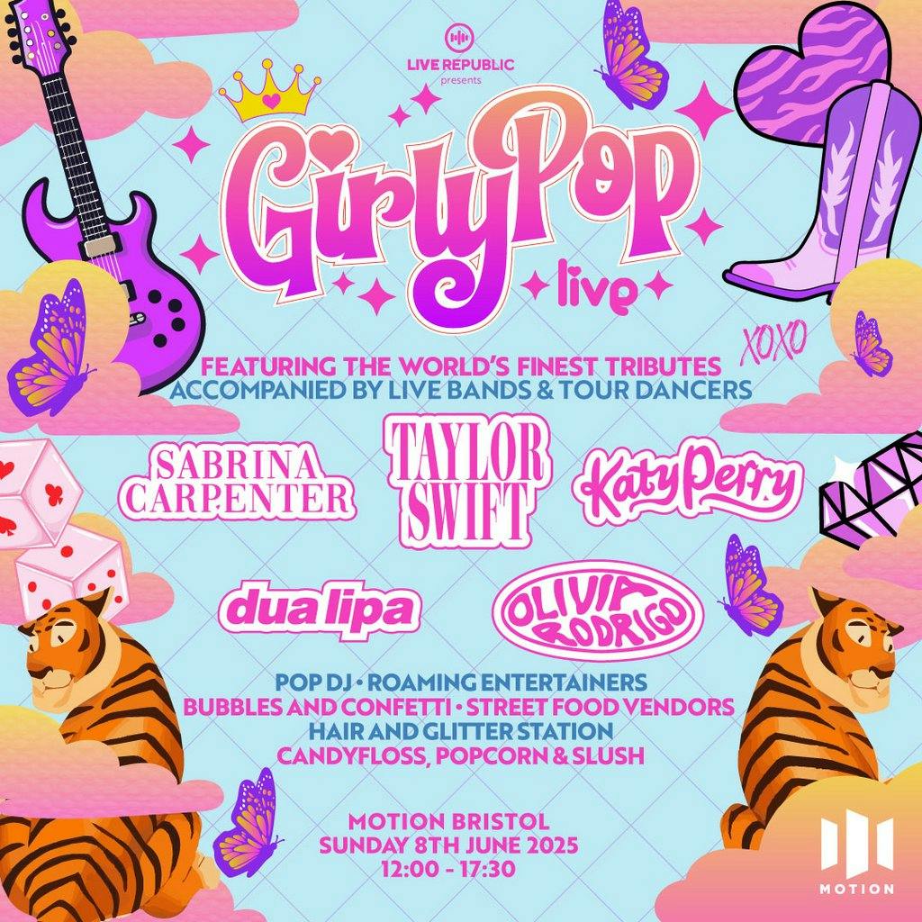 GirlyPop Live | Motion, Bristol [100 TICKETS LEFT] | Motion Bristol Sun 08 June 2025