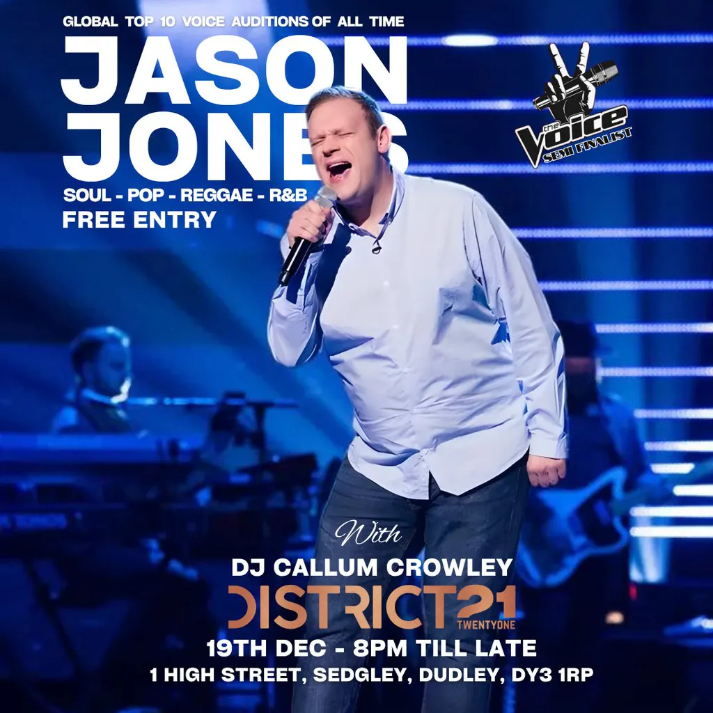 Live with Jason Jones | District 21 Dudley Fri 19 December 2025