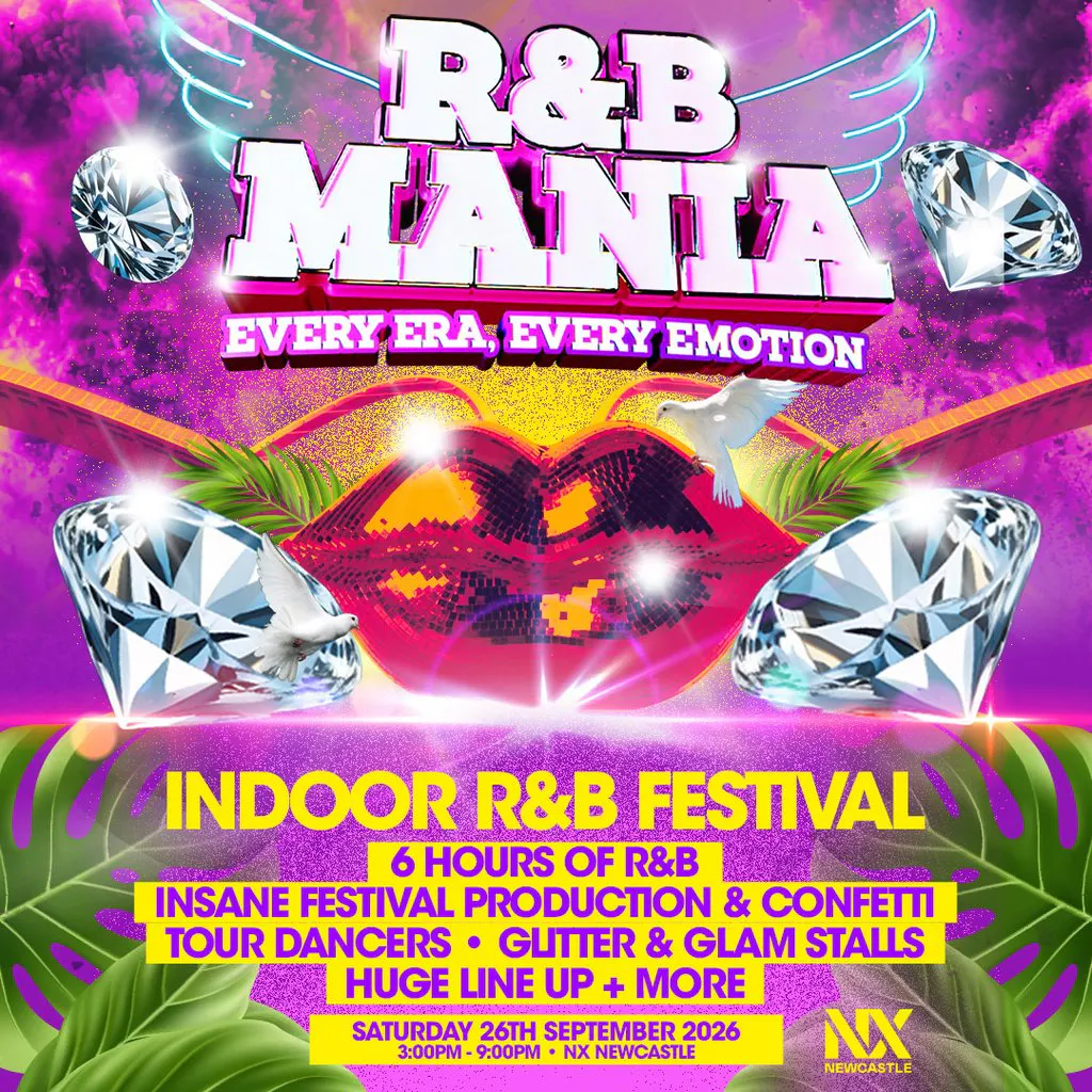 Tickets: RNB MANIA | Newcastle's R&B Festival | NX Newcastle Newcastle ...