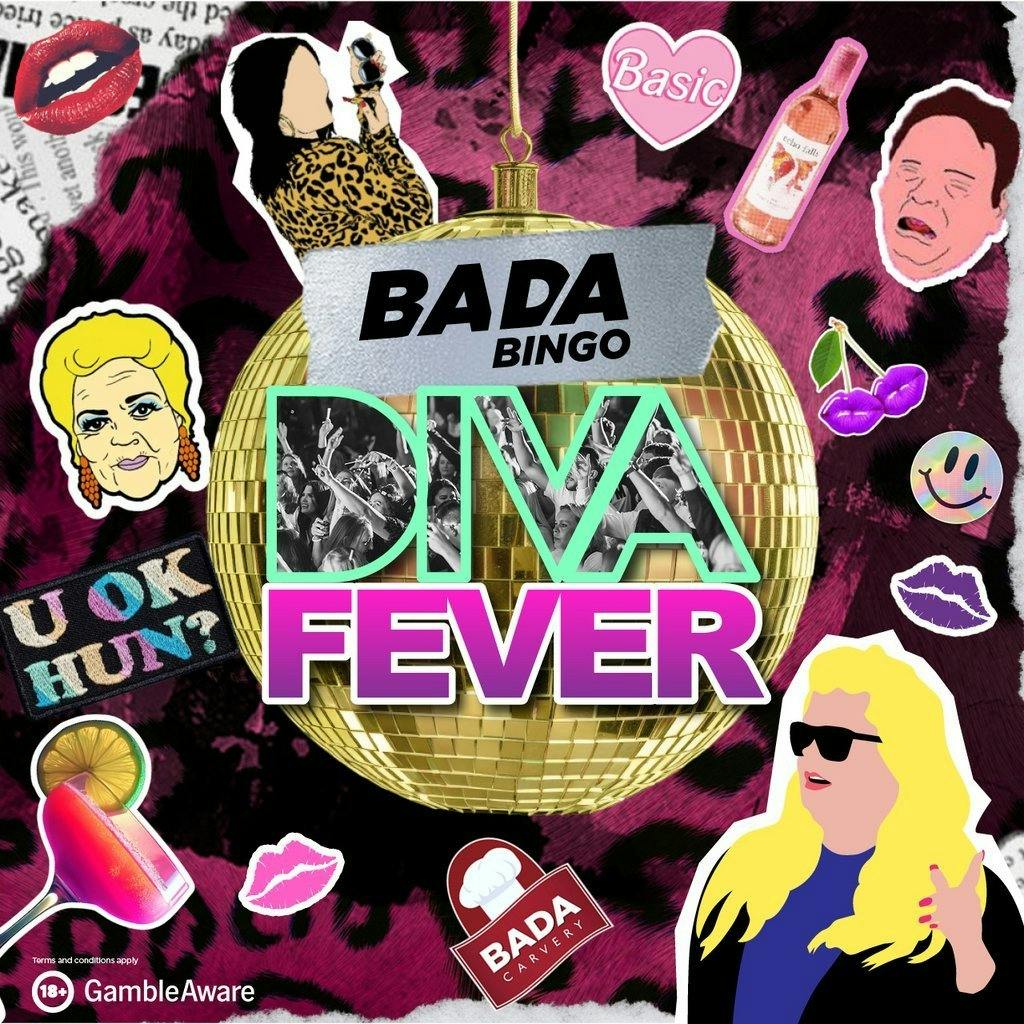 Bada Bingo: Divas - Basildon 28/3/25 | Buzz Bingo Basildon Basildon Fri 28 March 2025