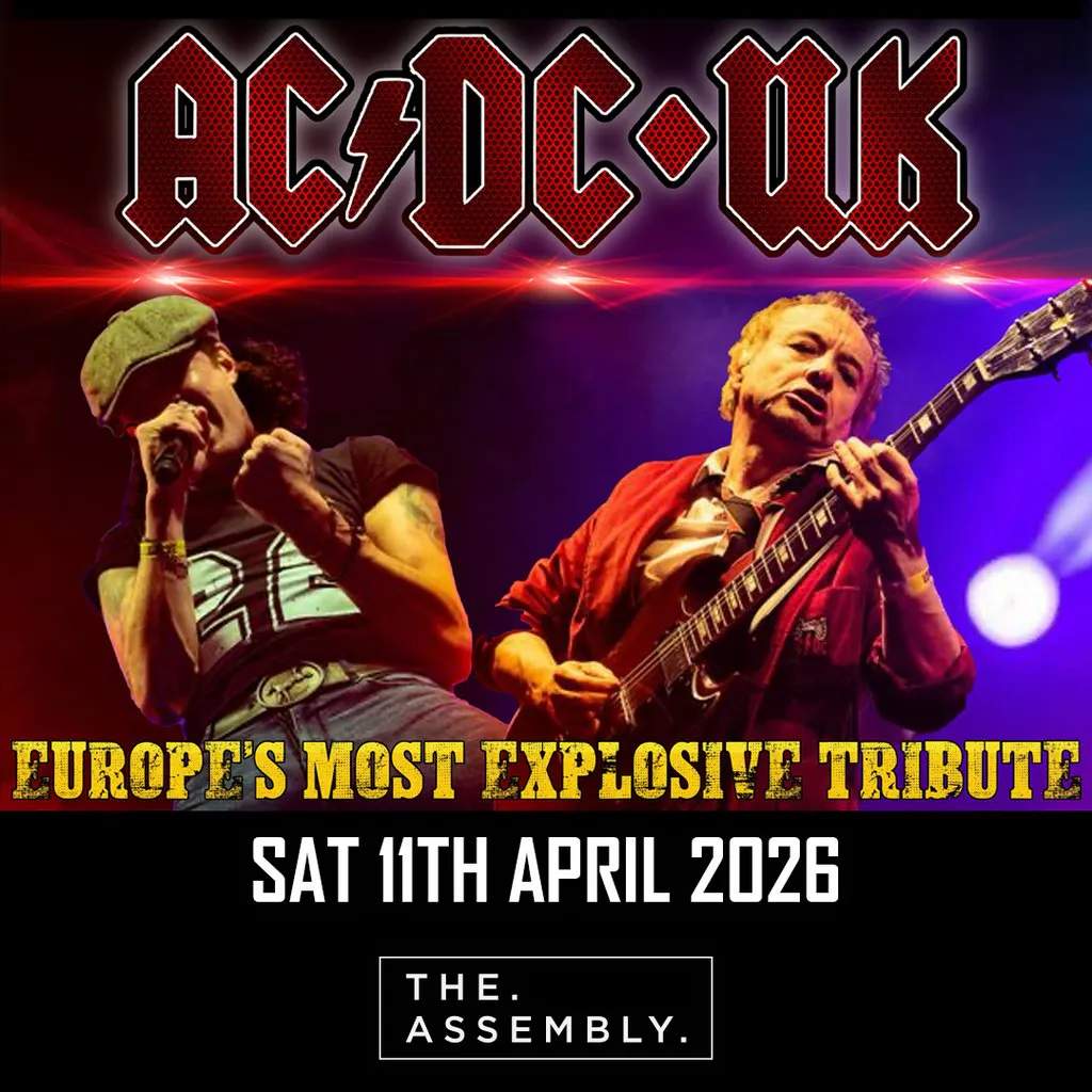 Tickets: AC/DC UK, Europe's Most Explosive Tribute Saturday 11/04/26 ...