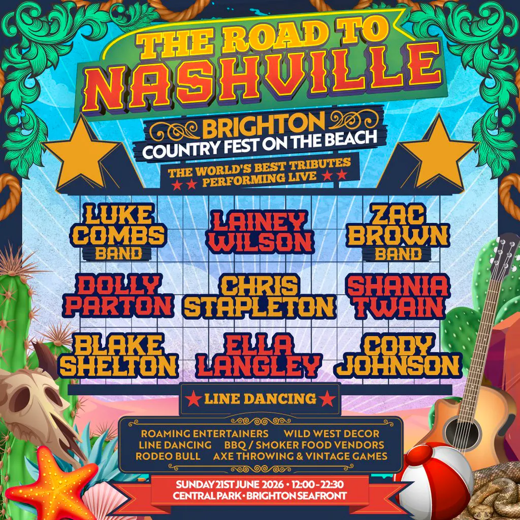 Tickets: Road to Nashville Outdoor Festival | Brighton Seafront ...