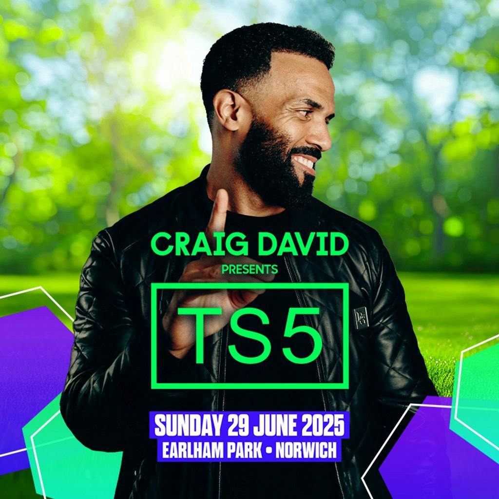 Craig David Presents TS5 | Earlham Park Norwich Sun 29 June 2025