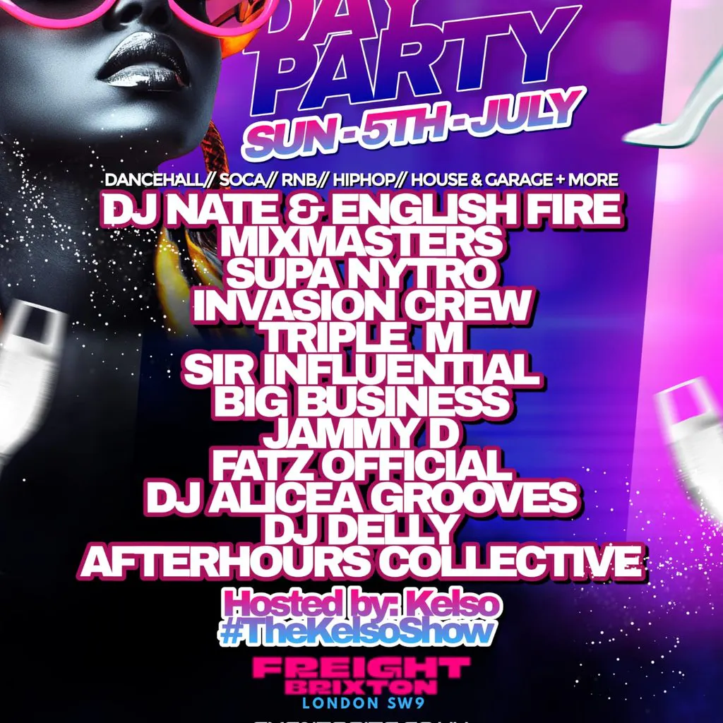 Tickets: The Vibe Day Party - Freight Brixton | Freight Brixton London ...