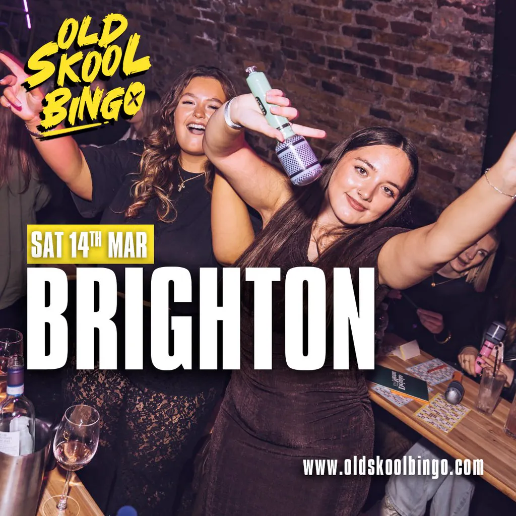 Old Skool Bingo Sat 14th March Brighton | Horizon Club Brighton Sat 14 ...