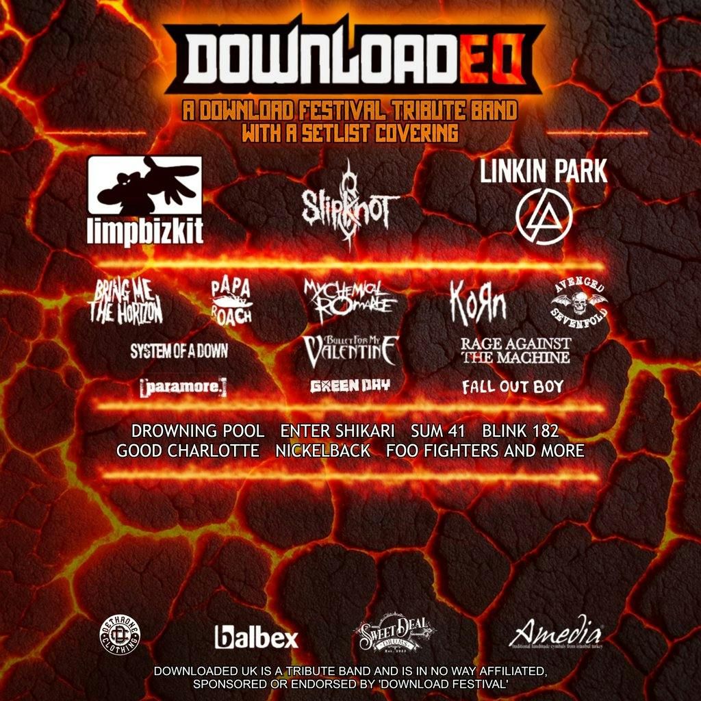 Tickets: Downloaded - A Download Festival Tribute Band | THE DEPO ...