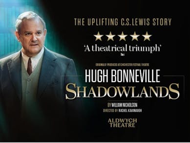 Tickets: Shadowlands | Aldwych Theatre London Mon 16 March 2026
