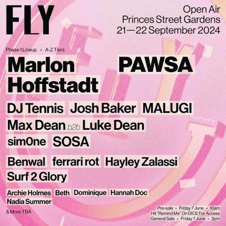 FLY Open Air festival 2024 | Tickets & Line Up | Skiddle