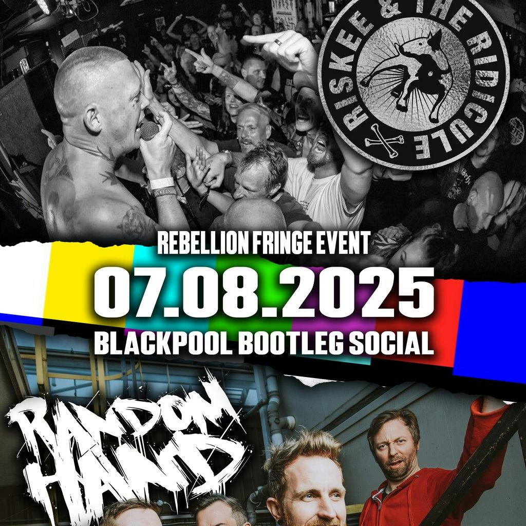 Random Hand + Riskee & The Ridicule | Bootleg Social Blackpool Thu 07 ...