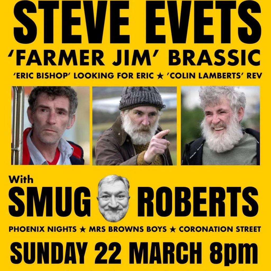 An Evening with Steve Evets | Cuckoo Prestwich Manchester Sun 22 March 2026
