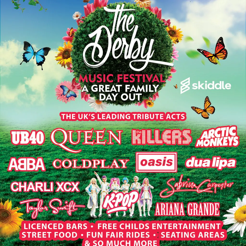 Tickets: Derby Music Festival 2026 - A Great Family Day Out! | Elvaston ...