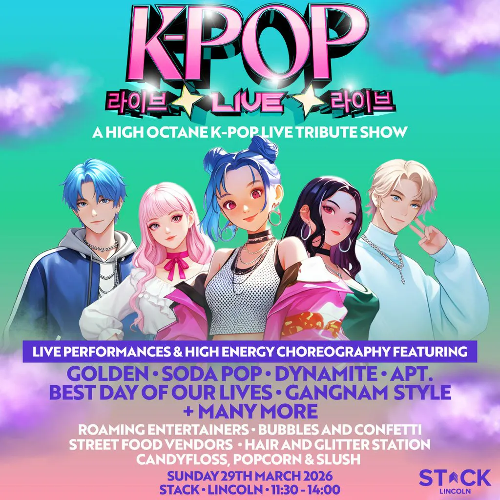 K-Pop Live | STACK, Lincoln | STACK Lincoln Lincoln Sun 29 March 2026
