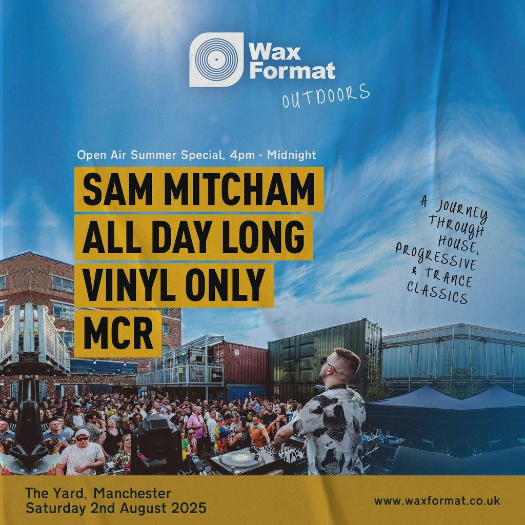 Wax Format Outdoors: Sam Mitcham Vinyl Only All Day Long | The Yard ...
