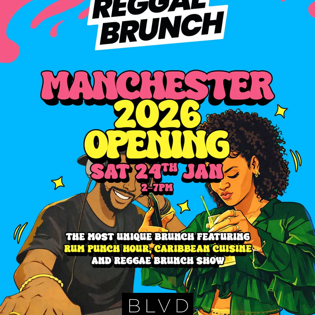 Reggae Brunch MCR - Sat 24th Jan | BLVD Manchester Manchester Sat 24 ...