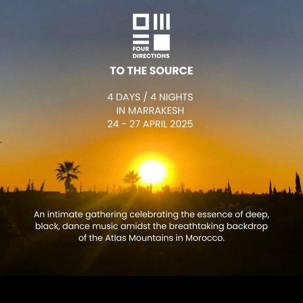 Tickets: FOUR DIRECTIONS to THE SOURCE | The Source Hotel Music And Spa ...